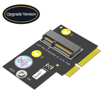 China M.2 NGFF key E to Half-size Mini PCI-E Adapter for WiFi6 AX200, 9260, 8265 ,8260 ,7265 card and Y510P Model for sale