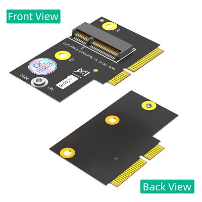China M.2 NGFF key E to Half-size Mini PCI-E Adapter for WiFi6 AX200, 9260, 8265 ,8260 ,7265 card and Y510P Model for sale