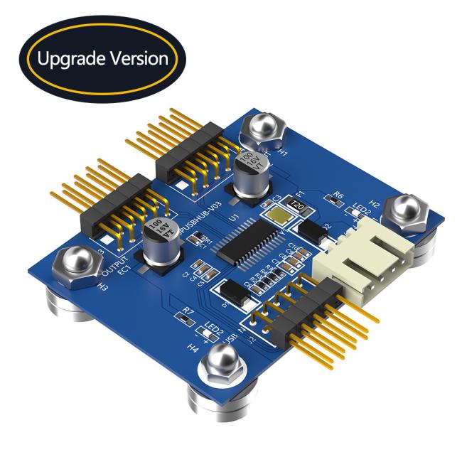 SATA Micro USB Keyboard PCB Adapter - front view