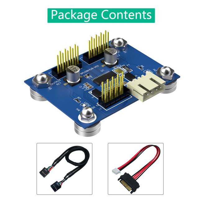 USB Adapter Card package contents