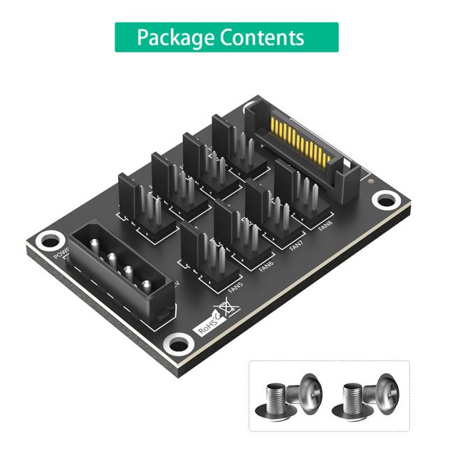 SATA Fan Splitter Hub close-up