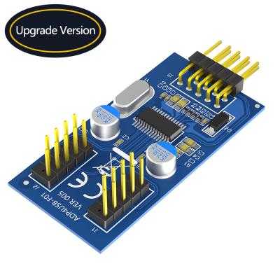 China USB 2.0 Motherboard USB Adapter Male 1 To 2 Female Extension Cable for sale