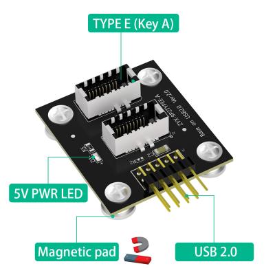China USB 2.0 Type E Adapter 9P Mainboard Header Front Usb Adapter  240V for sale