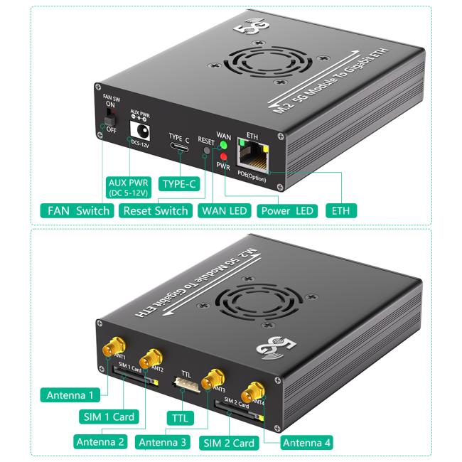 5G Adapter side view