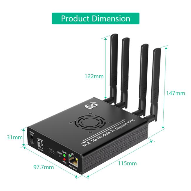 5G Adapter packaging
