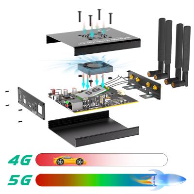 China 3042 3052 5G Adapter RJ45 Port M 2 Ngff To Usb 3.0 With POE Module for sale
