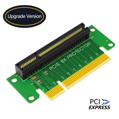 China 74 X 20mm Elevated Riser Card PCI Express 8X  Computer Server PCIe Socket for sale