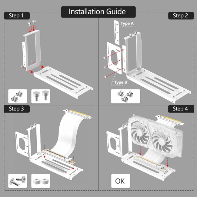 Bracket heat dissipation texture