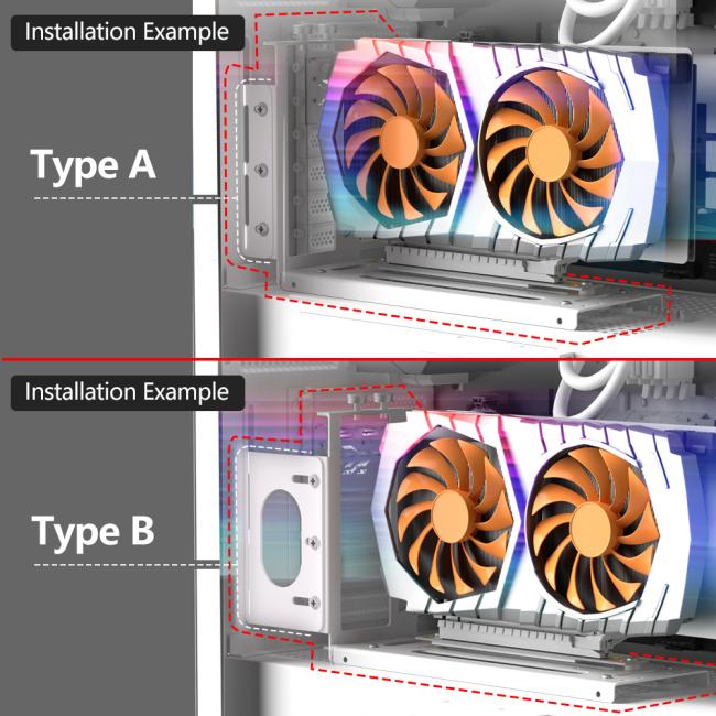 Multi-angle adjustment demonstration