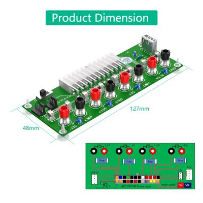 China 20-24 Pins ATX Benchtop PC Power Breakout Adapter for Optimal Performance for sale