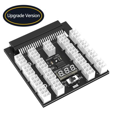 China 6Pin 17Pcs Power Supply Breakout Adapter 120Amp 2400Watts Breakout Board Adapter for sale