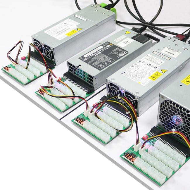 Multiple breakout boards connected