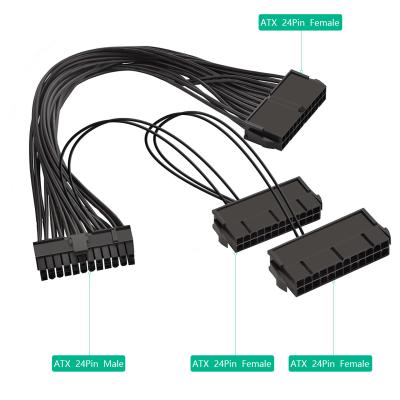China ATX 24 Pin Power Supply Breakout Adapter PSU Splitter Cable 3.3V for sale
