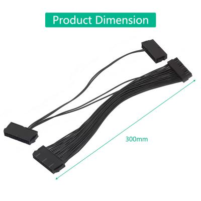 China ATX 24 Pin Power Supply Breakout Adapter PSU Splitter Cable 3.3V for sale