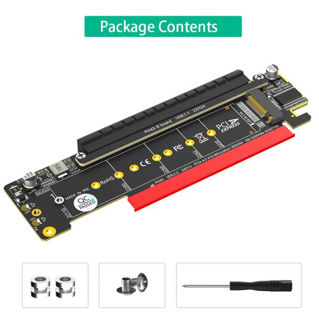 Dual NVMe PCIe Adapter compatibility information