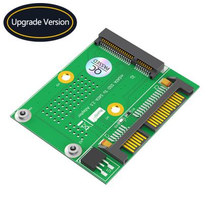 China MSATA To SATA III 2.5-inch Adapter With 6Gbps Transmission Suitable For MSATA Full Height And Half Height SSD Expansion Cards for sale
