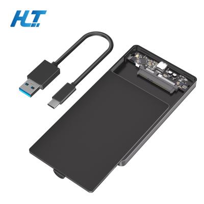 China Portable USB 3.0 Type C SATA HDD SSD Enclosure for sale