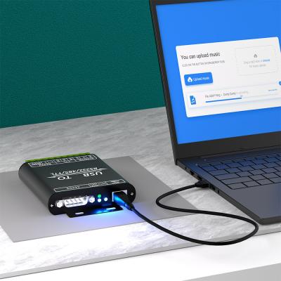 China Industrial Isolated TTL Adapter USB To RS232 485 422 TTL Converter Adapter for sale