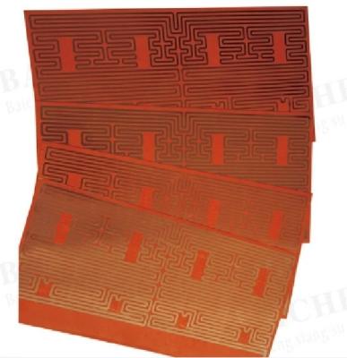 China Oil Bucket Silicone Heating Plate  300W  Electric Heating Film Heating Element for sale