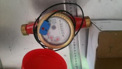 China 15mm - 50mm Diameter Multi Jet Water Meter With Brass Body Class B For Cold Water for sale