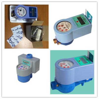 China Smart Prepaid Electronic Water Meter With IC Card Contactless For Measuring Meter Volume for sale