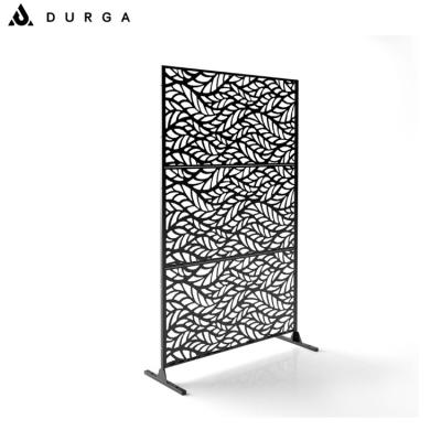 China Powder Coated Laser Cut Custom Decorative Garden Partition Panel Divider Aluminum Privacy Screen for sale