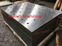 China Hydraulic Hot Press Platen 1500x3000mm for Composite Solid Surface Panel for sale