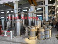 China Custom Made Single Acting Hydraulic Cylinder 32 Mpa For Compression Molding Press 1500mm for sale