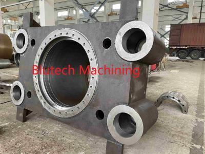 China Custom Single Action Hydraulic Cylinders For Rubber Sheets / Large Parts for sale
