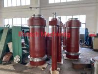 China Custom Chrome Plating Single Action Cylinder 32 Mpa for Hydraulic Elastoforming Press for sale