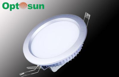 China 240*15mm 3014 Round Flat Panel Led Lights in Warm White , 1150lm 15W 7000K 12mm Panel Light for sale