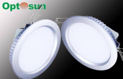 China Ultra Thin 15mm Round Led Flat Panel Lighting / SMD3014 1150lm 15W Ceiling Panel Light Dia 240x15mm for sale