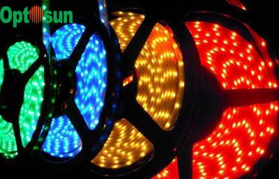 China Green Color SMD335 4.8W/M Flexible Led Strip Lighting with Waterproof IP68 , DC 12Voltage for sale