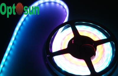 China Commercial RGB 30leds SMD 5050 LED Strip Light , 7.2W/M Dream 2812 Flexible Led Strips for sale