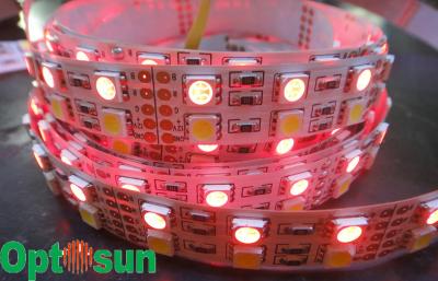 China DC12V RGBW SMD 5050 Flexible Led Strip Lighting 120° Beam Angle for Furniture Decoration for sale