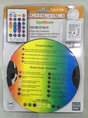 China Music control SMD 5050 LED Strip Light t 14.4W/m for Christmas for sale