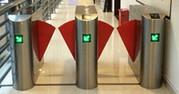 China ABNM-FB05 Retractable Turnstile Intelligent Flap Barrier for sale