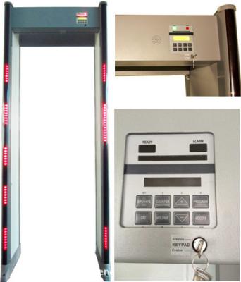 China 33 Detection Zones Walk Through Metal Detector (PD6500i) for sale