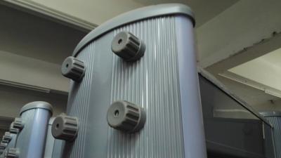 China AB1800 ABNM 18 detection zones walkthrough metal detector for airport station inspection for sale