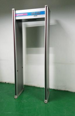China ABNM-600A arched walkthrough metal detector gate with LED lights for sale