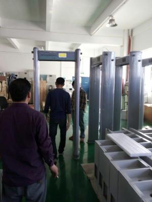 China 33 zones AB3300 water proof walkthrough metal detector for sale