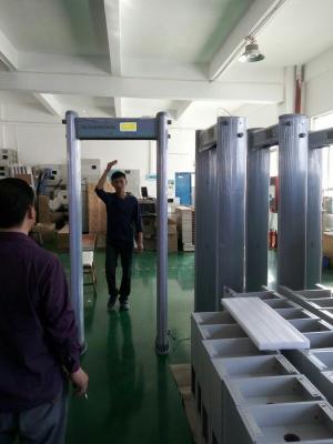 China 33 zones AB3300 water proof walkthrough metal detector for sale