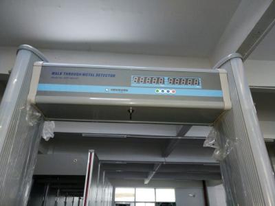 China 6 zones AB600 water proof walkthrough metal detector for sale