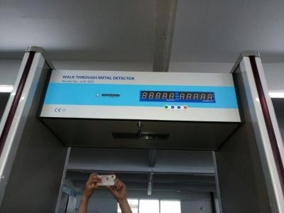 China 6 zones AB600 walkthrough metal detector for sale