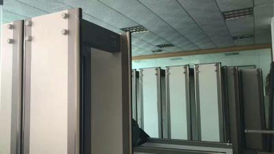 China 33 zones AB3300G walkthrough metal detector for sale