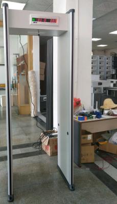 China 6 zones AB600 water proof walkthrough metal detector for sale