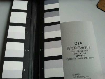 China CTA AATCC Grey Scale Assessing Staining for sale