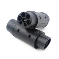 China Type 1 To Type 2 AC EV Charger Adapter 32A for sale