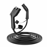 China 32A 7kW EV Charging Cable With 16ft 5m IEC Type2 To Type2 EV Charging Model 3 for sale