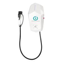 China Swipe Card Scan Code 7Kw Wall Mounted EV Charger 4G Wifi Mini Program for sale